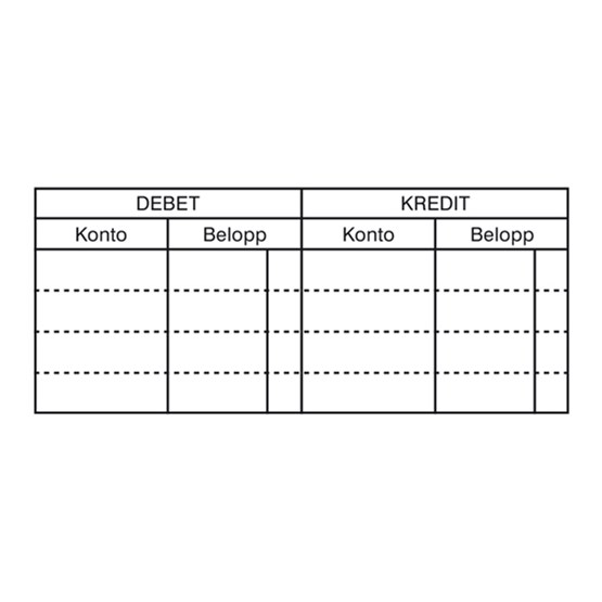 Stämpel Kontering EOS Svart - Nyheter - Nybloms.se